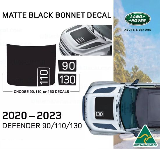 Barry Bourke Motors Shop| Bonnet Decal for Defender